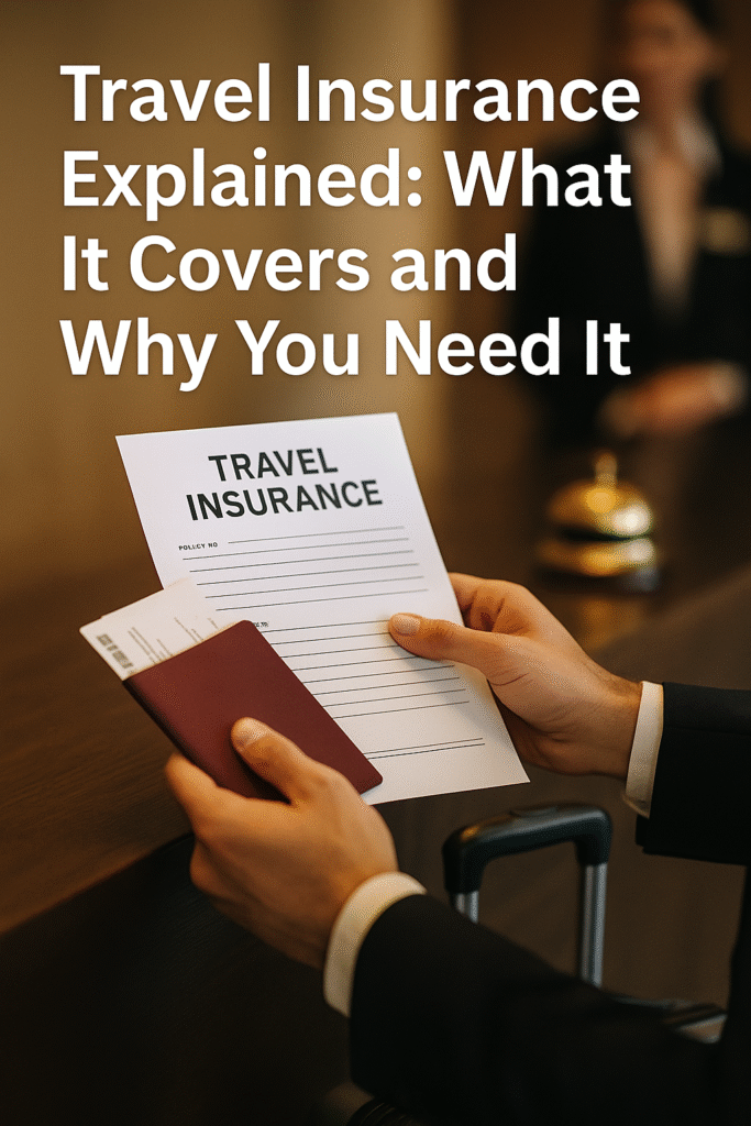 Travel Insurance Explained: What It Covers and Why You Need It ...